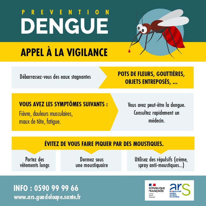 Alerte à la dengue en Guadeloupe - Genostique